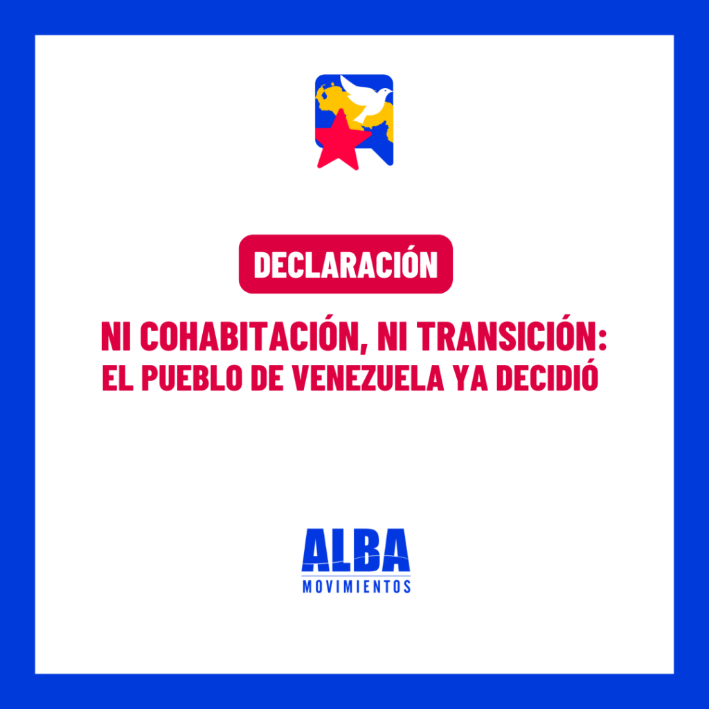 Ni cohabitación, ni transición: el pueblo de Venezuela ya decidió ...